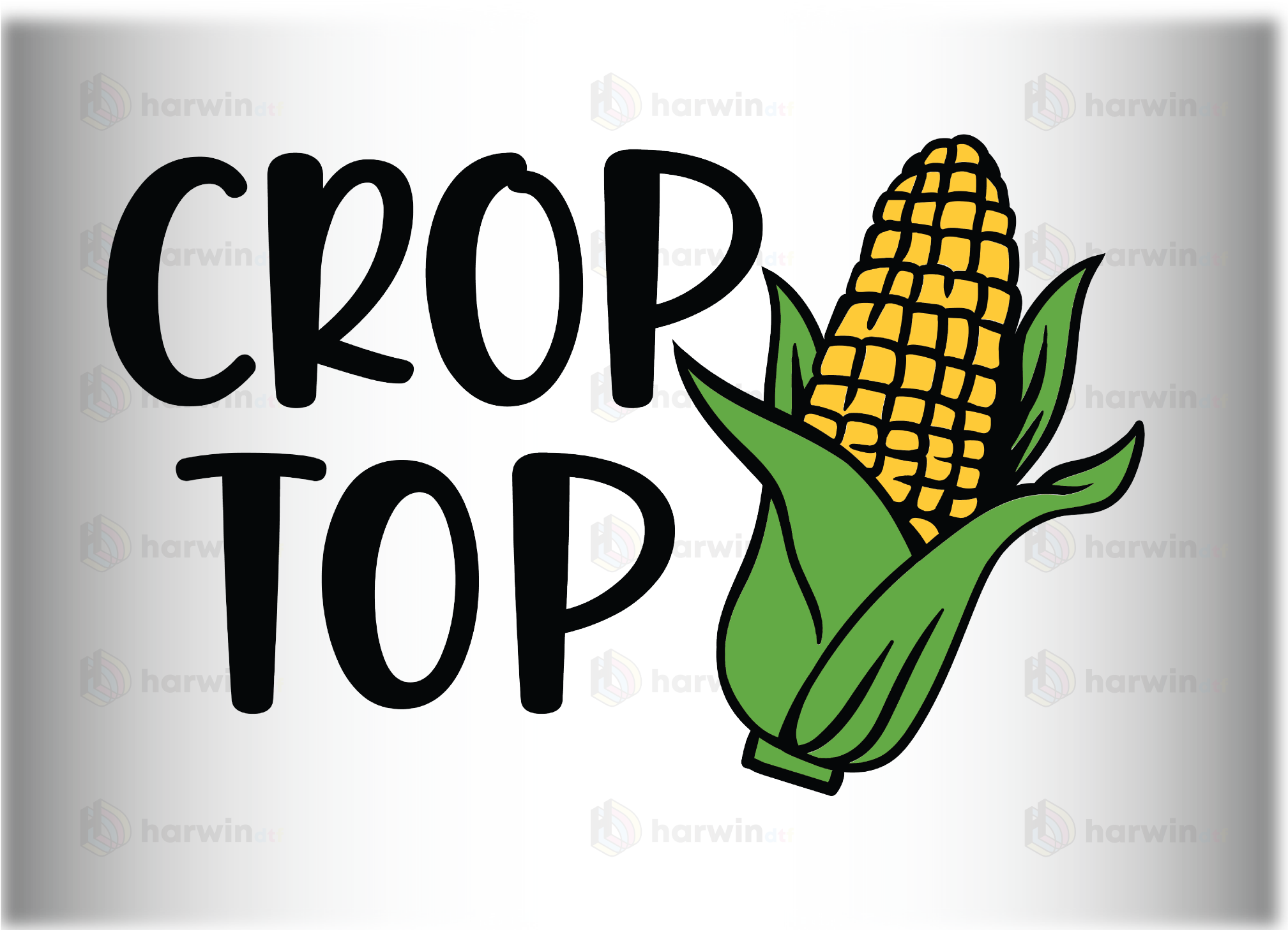 Crop Top DTF Transfer – HarwinDTF